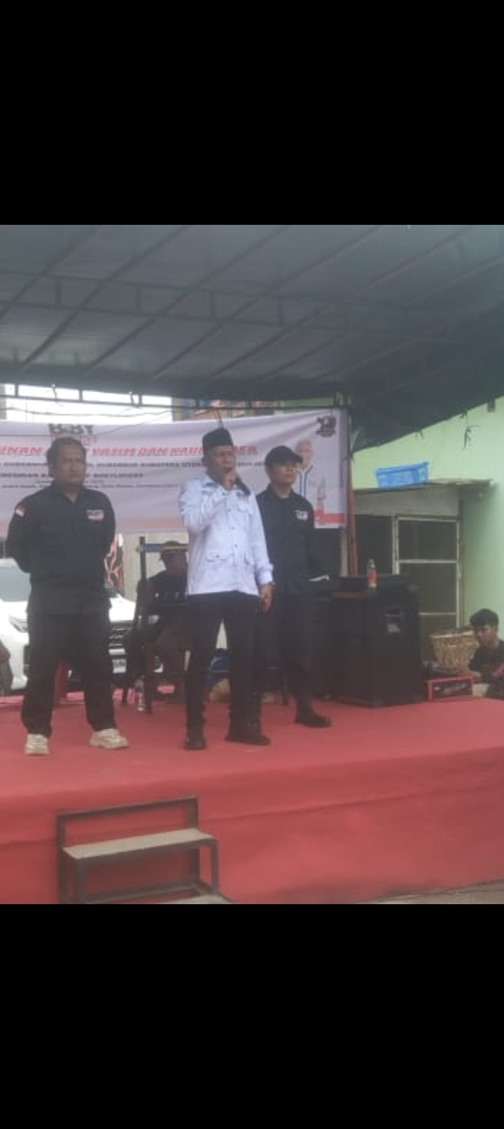 Ketua Umum DPP Bobby Lovers Aspiadi Nasution Ucapkan Rasa Syukur Atas Peresmian Kantor DPP Bobby ...